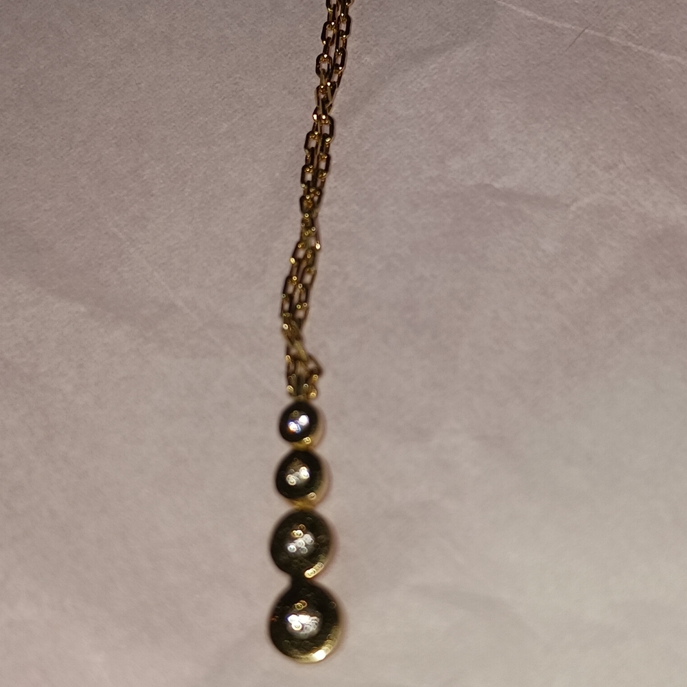 925 Beautiful Diamond Necklace. - Gem